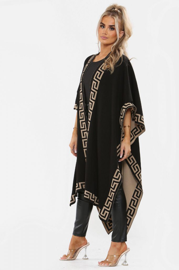 Reversible Versace Inspired Cape - My London Collection